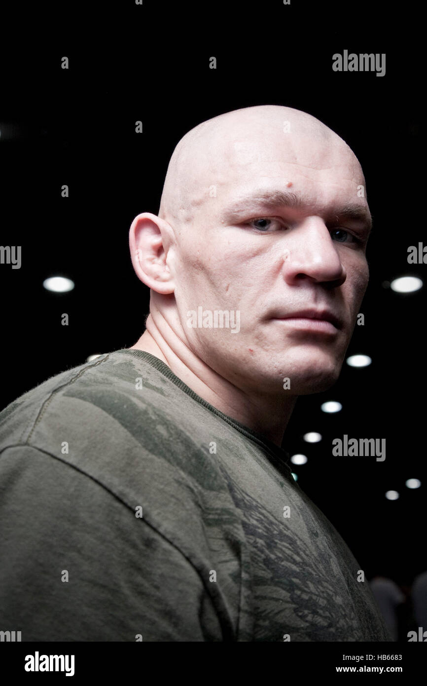 UFC fighter Krzysztof Soszynski during a training session before UFC ...
