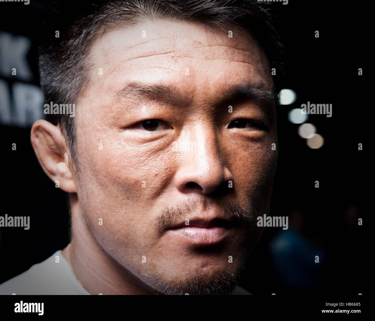 UFC fighter Yoshihiro Akiyama of Japan during a portrait session before ...