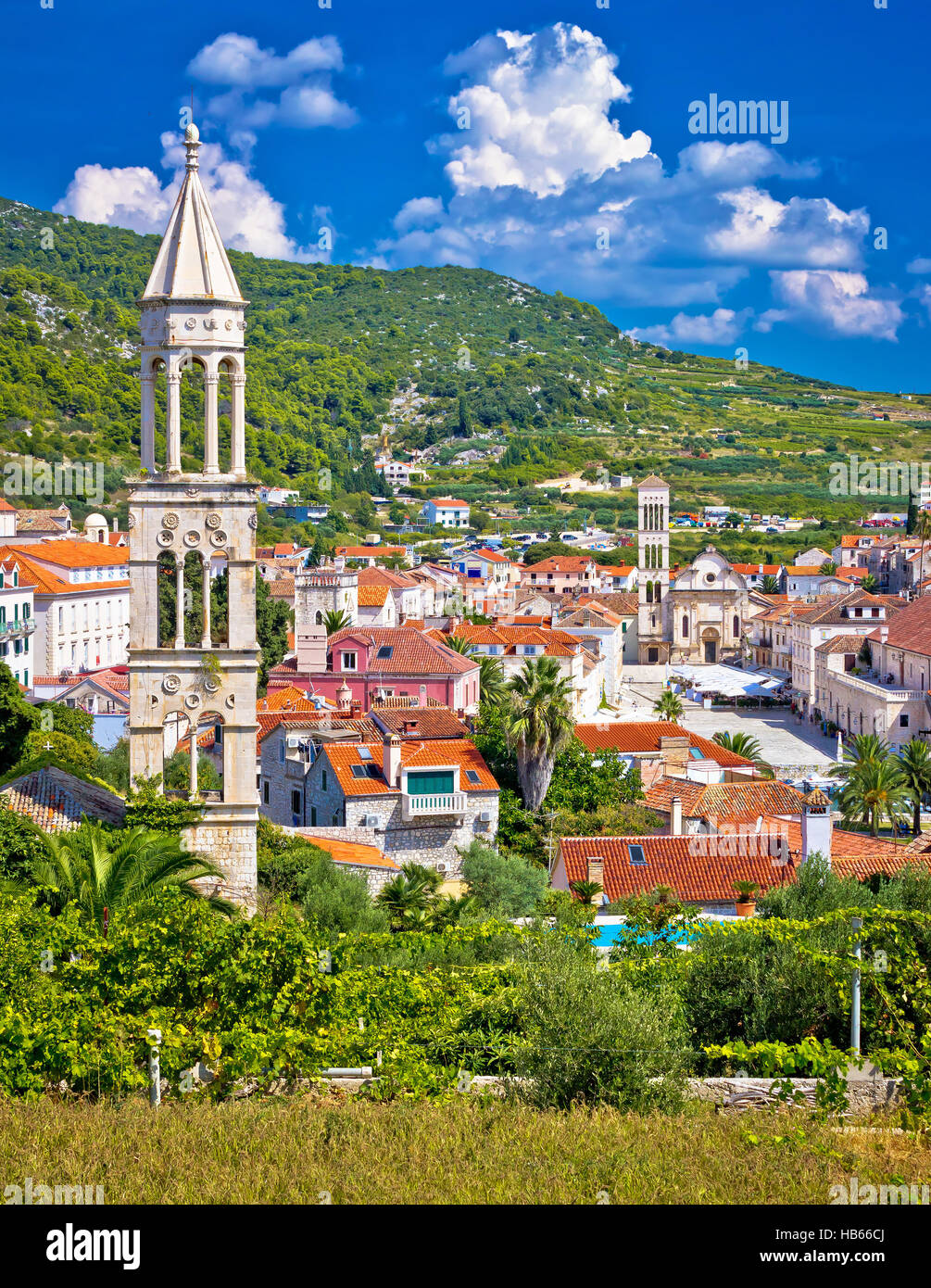 Vertical view medieval church hi-res stock photography and images - Alamy