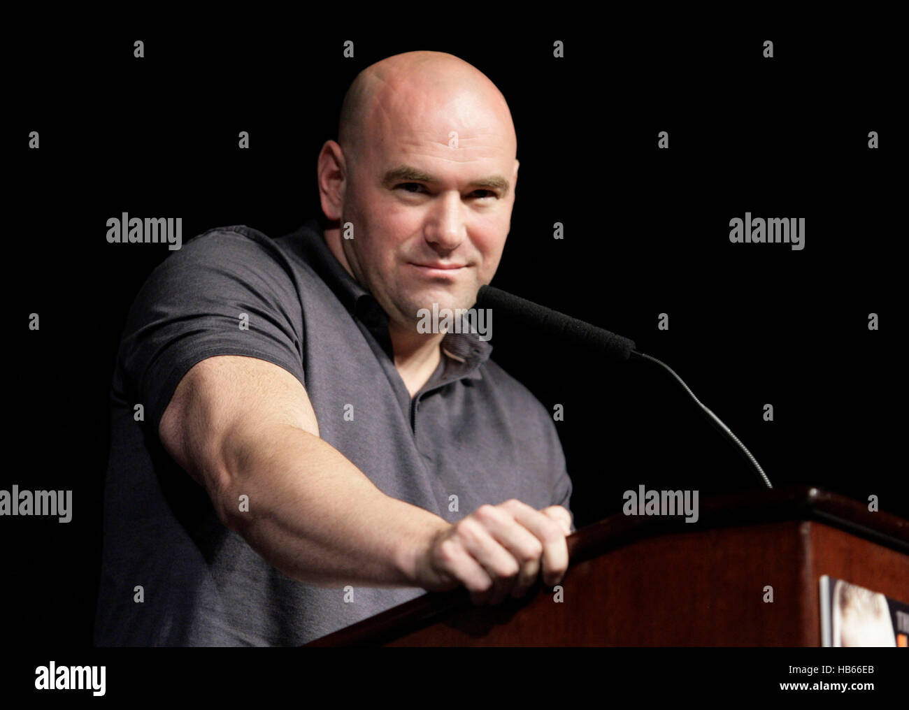 UFC President Dana White at a press conference for UFC 116 at the MGM ...