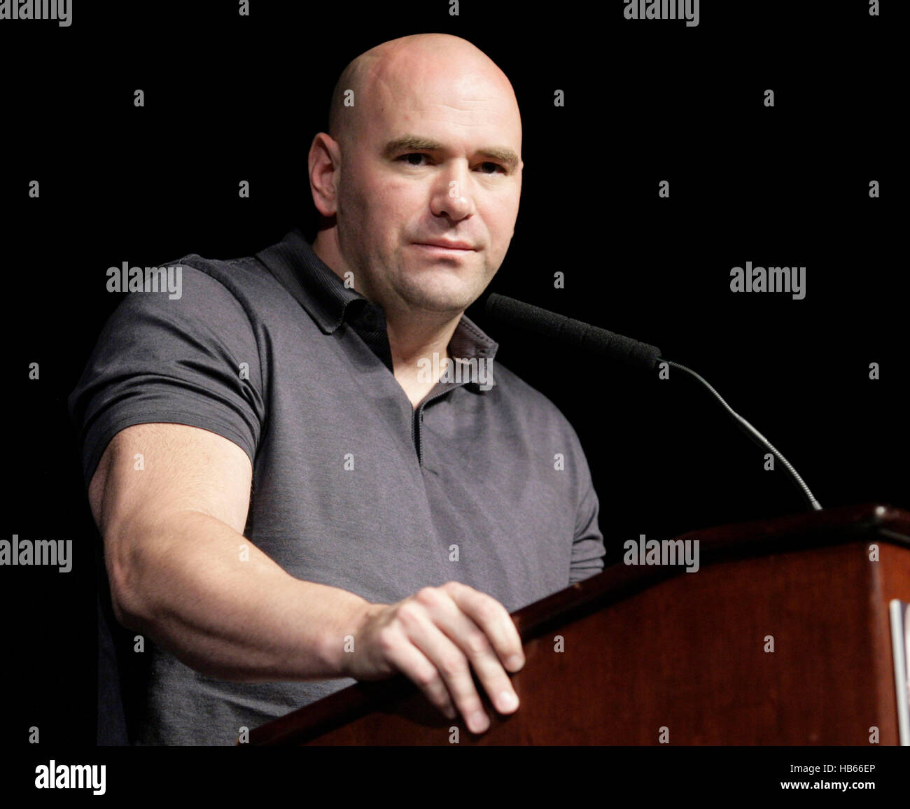 UFC President Dana White at a press conference for UFC 116 at the MGM ...