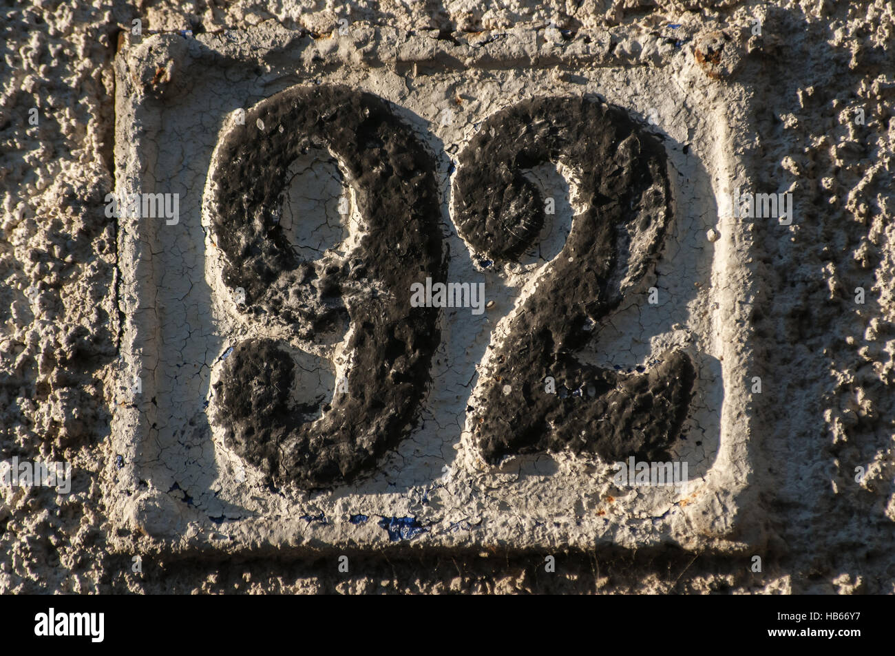 Number 92 hi-res stock photography and images - Alamy