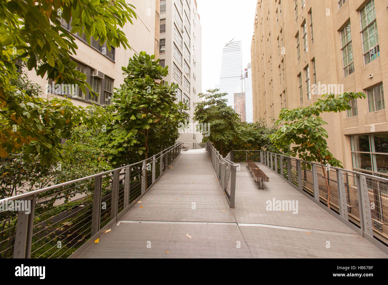 High Line park, Chelsea, New York City, United States of America Stock ...