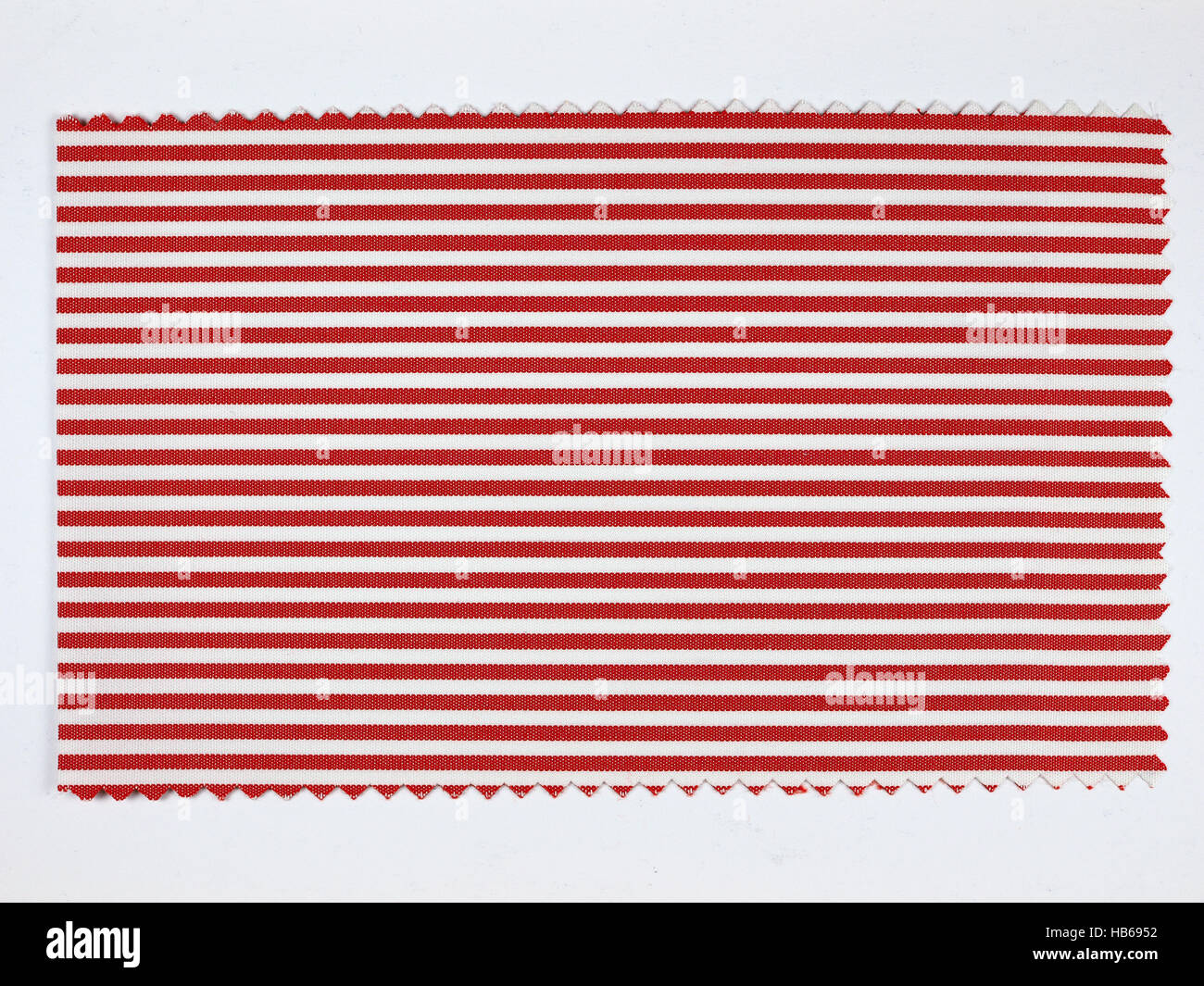 Red Striped fabric sample Stock Photo - Alamy
