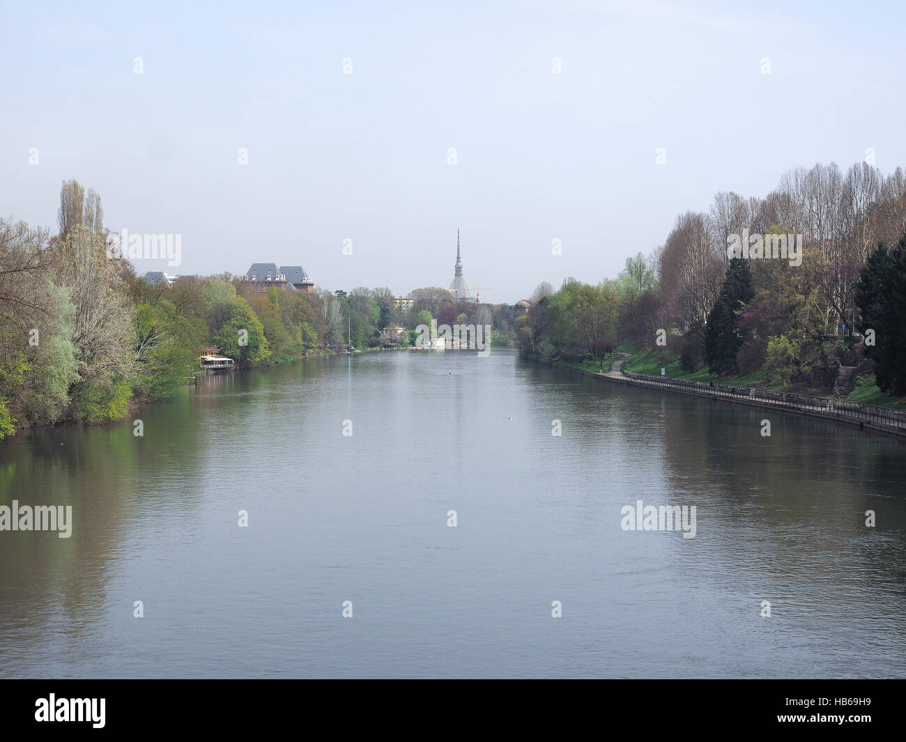 River Po in Turin Stock Photo - Alamy