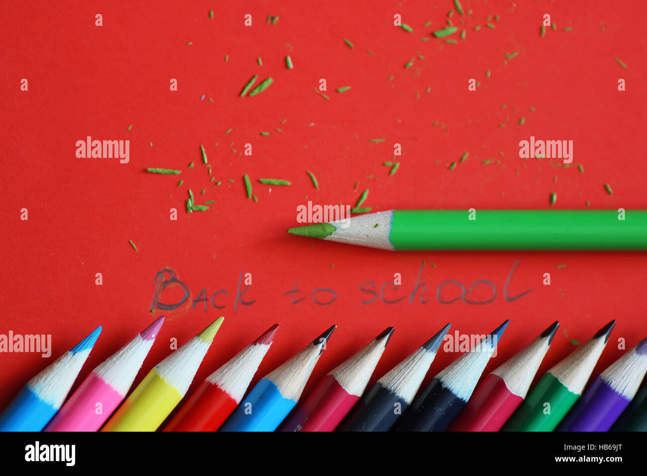 stationery red background Stock Photo - Alamy