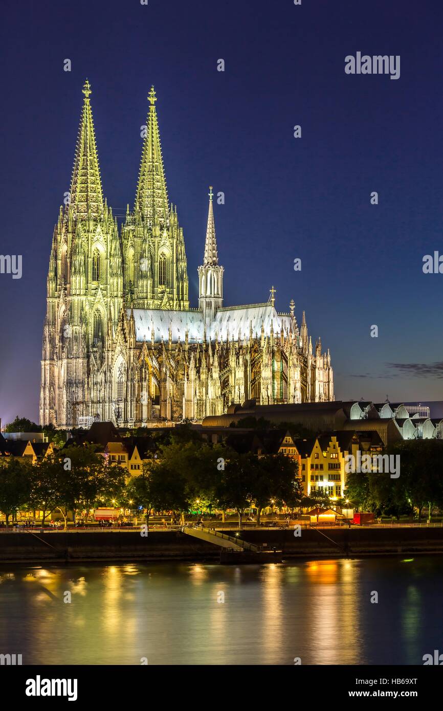 Cologne Cathedral River Rhine Stock Photo - Alamy