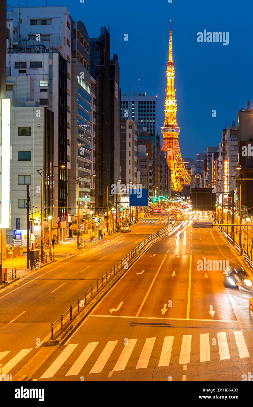 Tokyo landmark buildings tower hi-res stock photography and images - Alamy