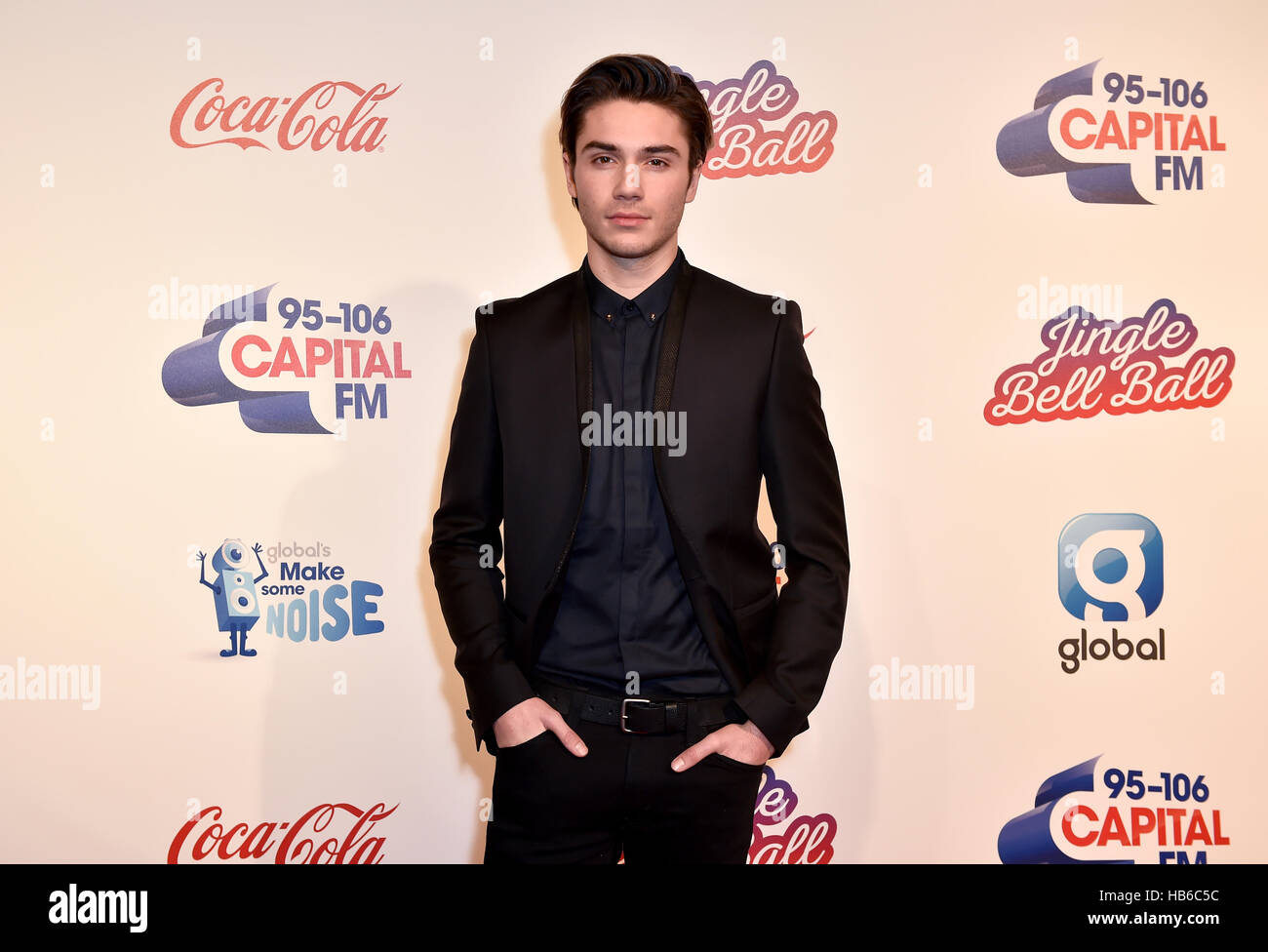 George Shelley during Capital's Jingle Bell Ball with Coca-Cola at ...