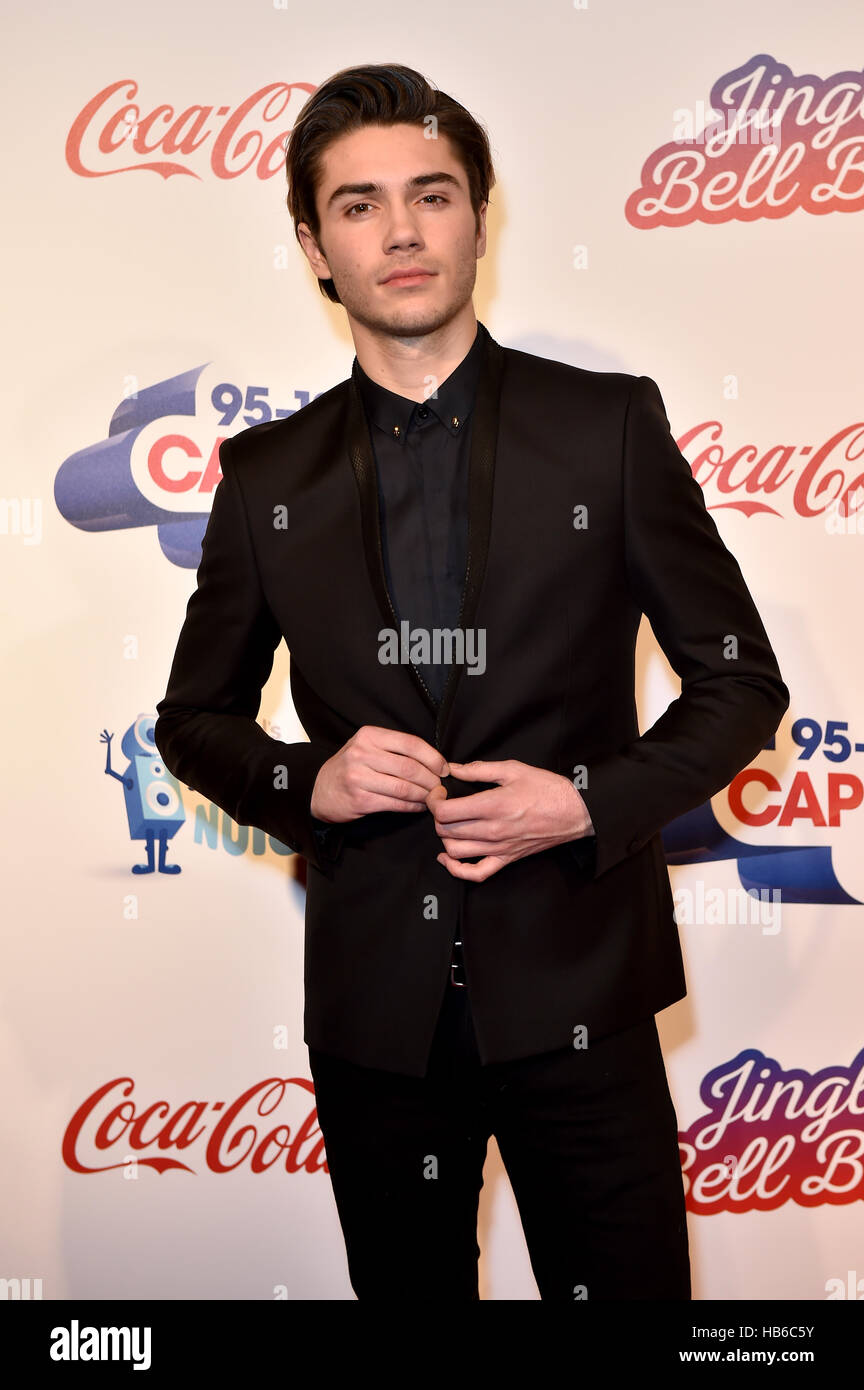 George Shelley during Capital's Jingle Bell Ball with Coca-Cola at ...