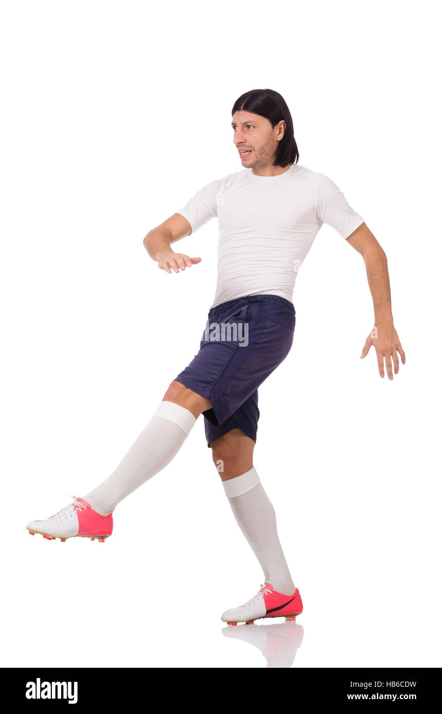 Athletic footballer Cut Out Stock Images & Pictures - Alamy