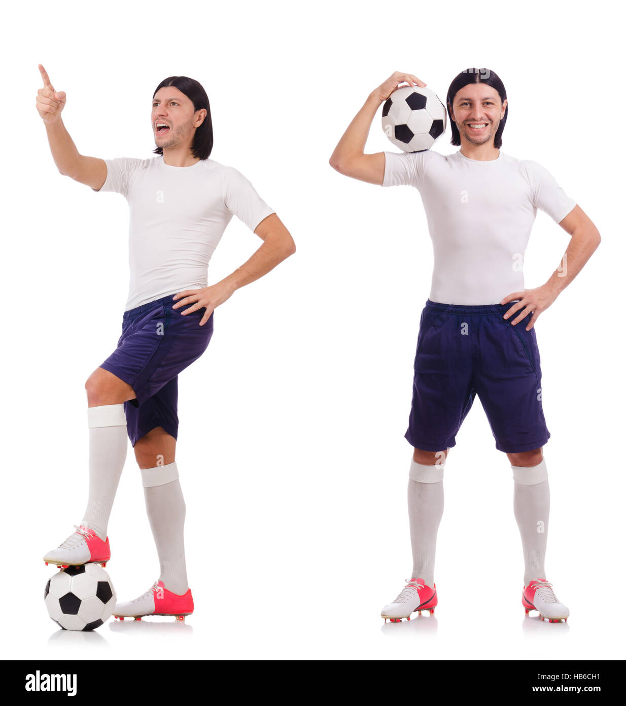 Young footballer back hi-res stock photography and images - Alamy
