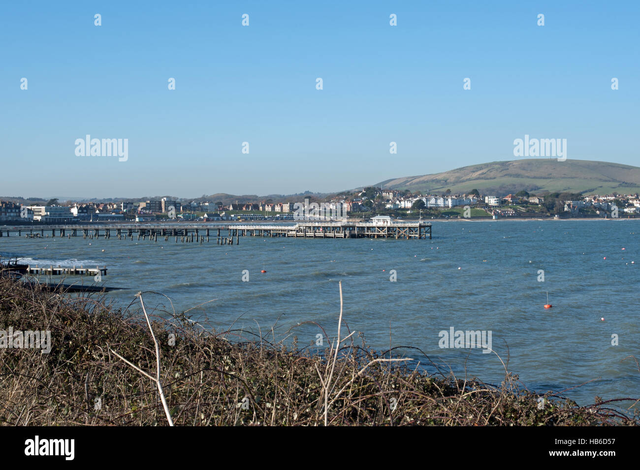 Swanage Pier, Dorset Stock Photo - Alamy
