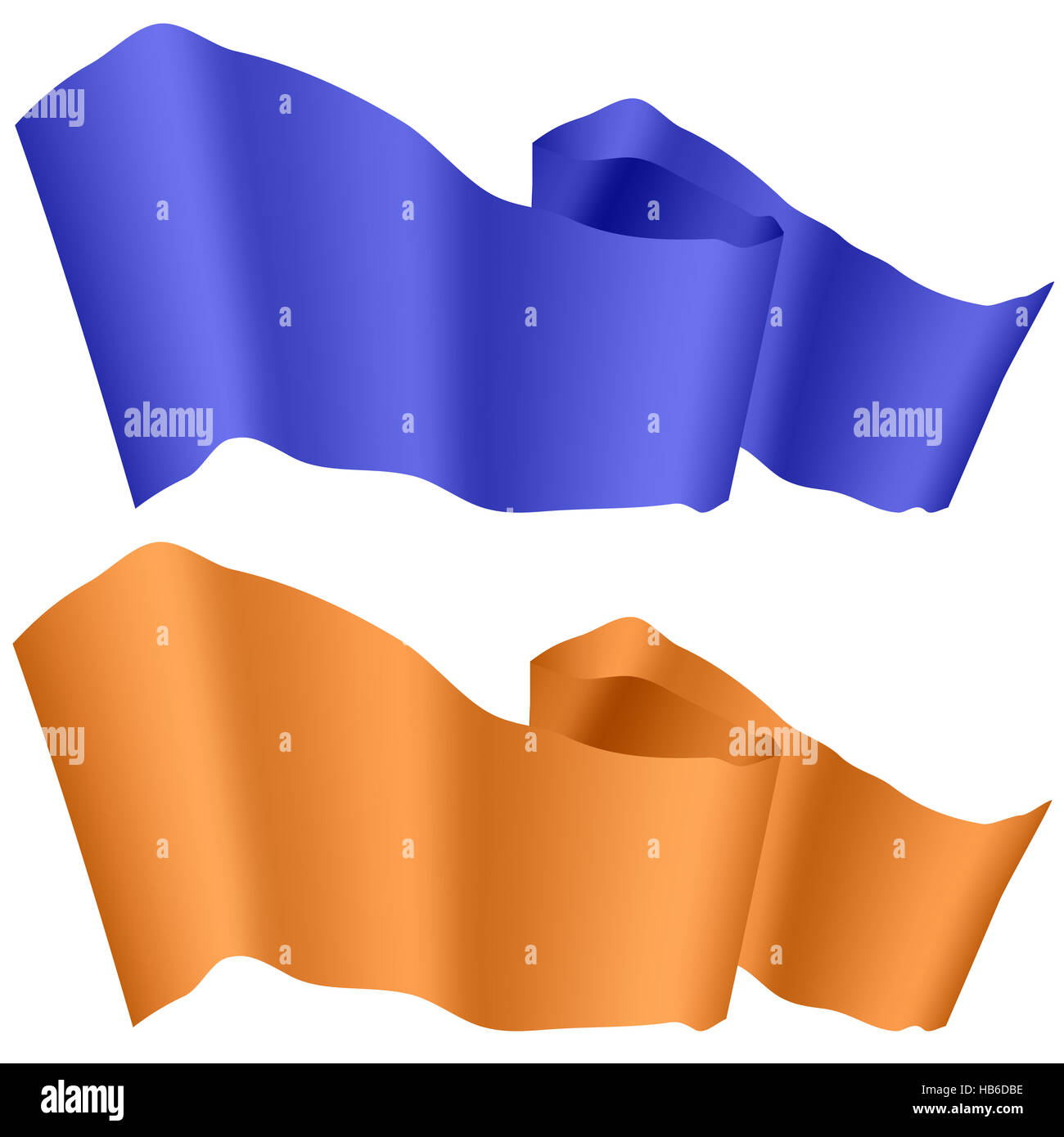 Bow realistic ribbons decoration hi-res stock photography and images ...