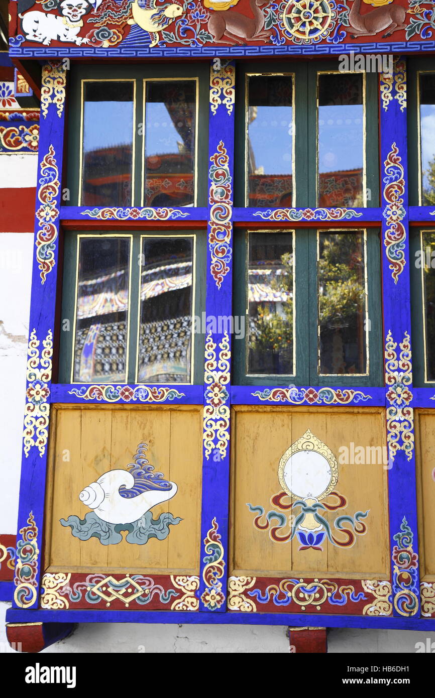 Bhutan paro detail wall art hi-res stock photography and images - Alamy
