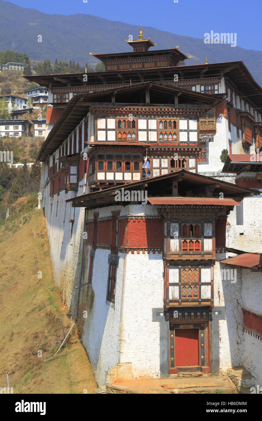 The Trongsa Dzong Stock Photo - Alamy