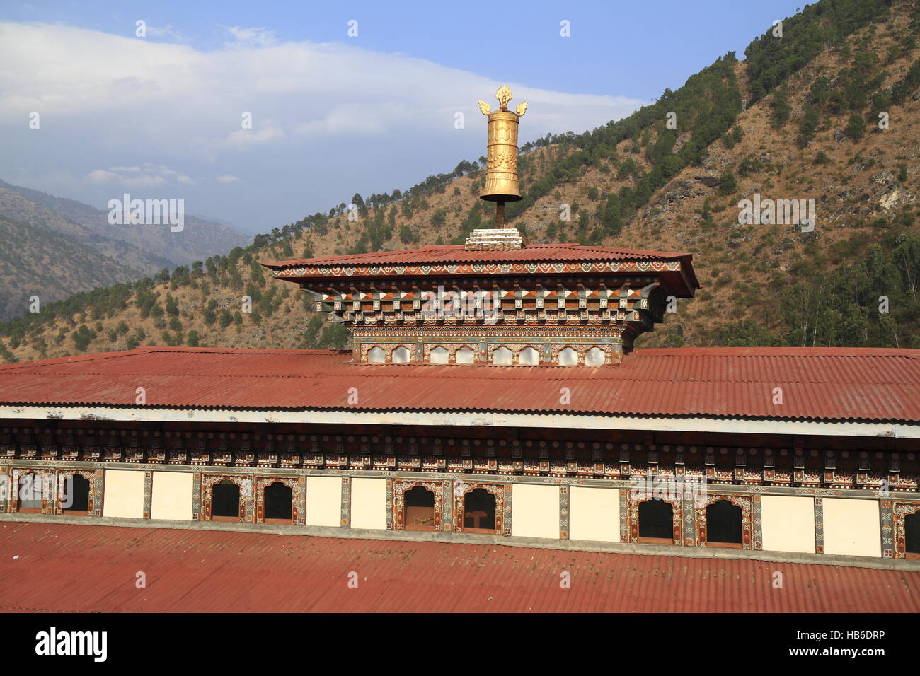 The Trashigang Dzong Stock Photo - Alamy