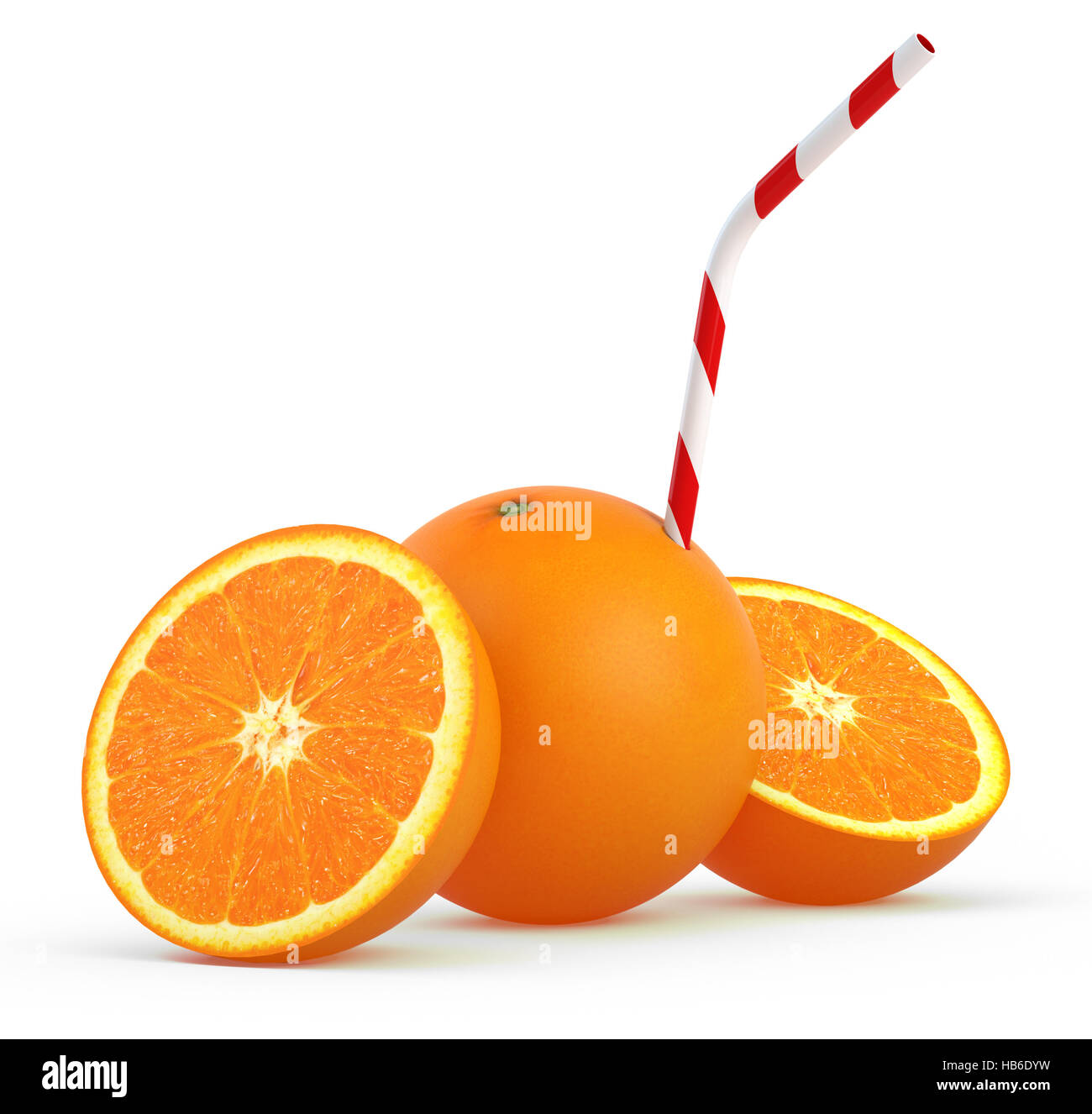 3d render orange juice Cut Out Stock Images & Pictures - Alamy
