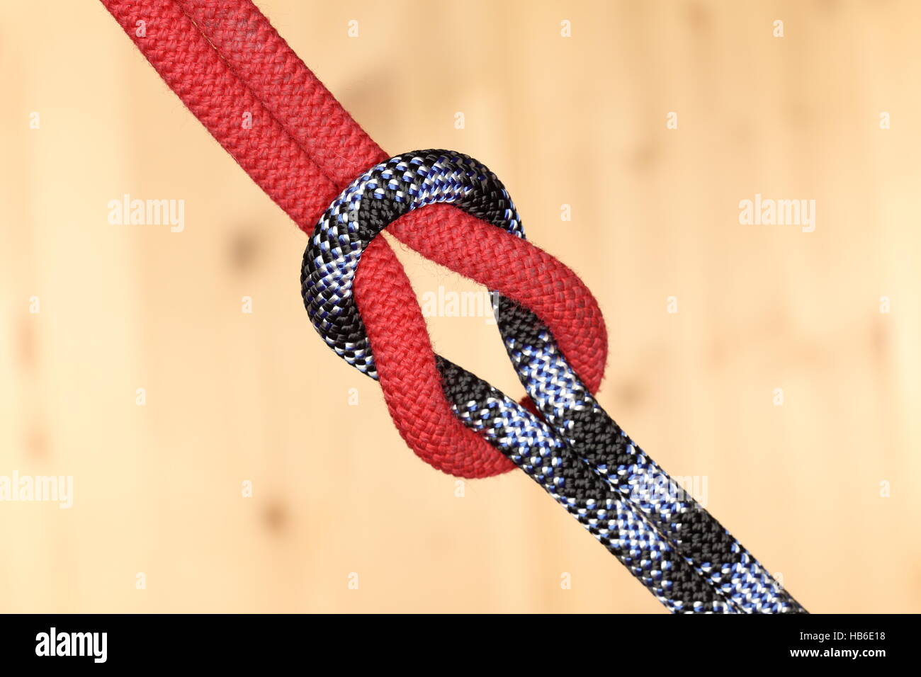 two connected ropes Stock Photo - Alamy