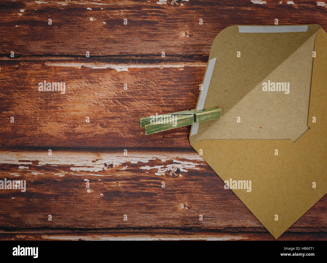 Old envelope opened hi-res stock photography and images - Alamy