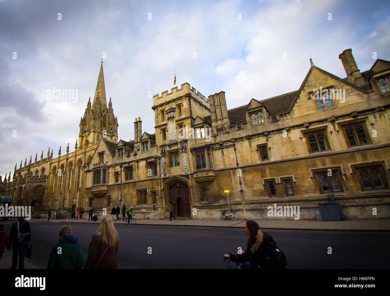 All Souls College, High Street, Oxford, UK Stock Photo - Alamy