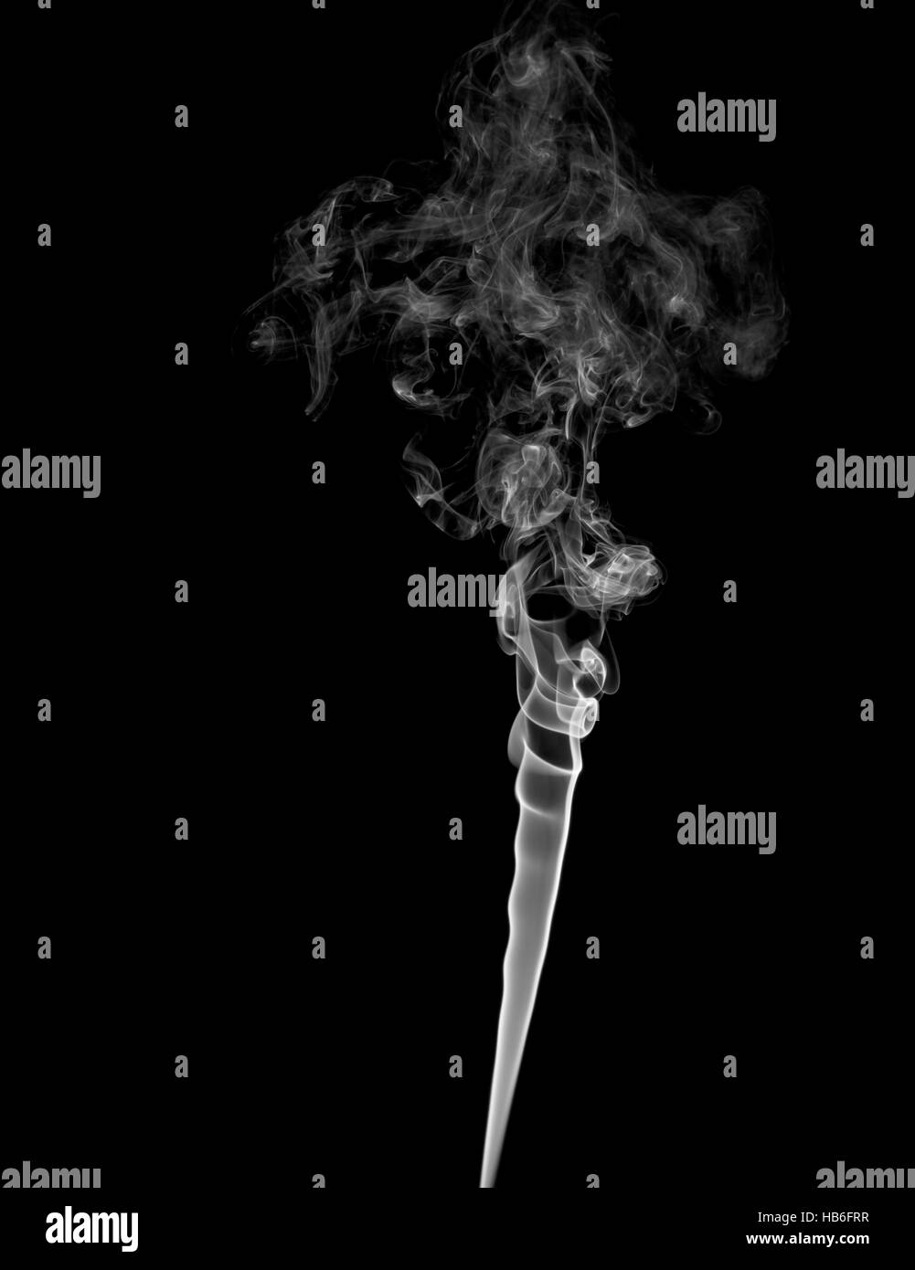 Abstract light smoke on a dark background Stock Photo - Alamy