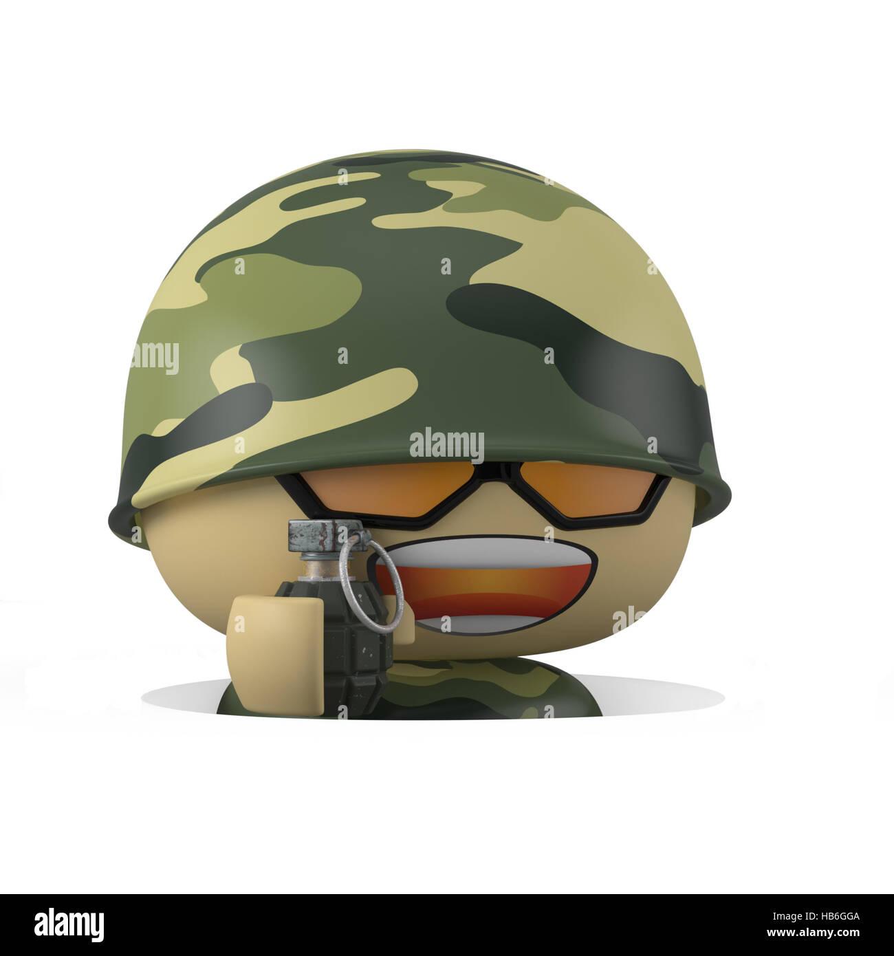 Soldier illustration trench hi-res stock photography and images - Alamy