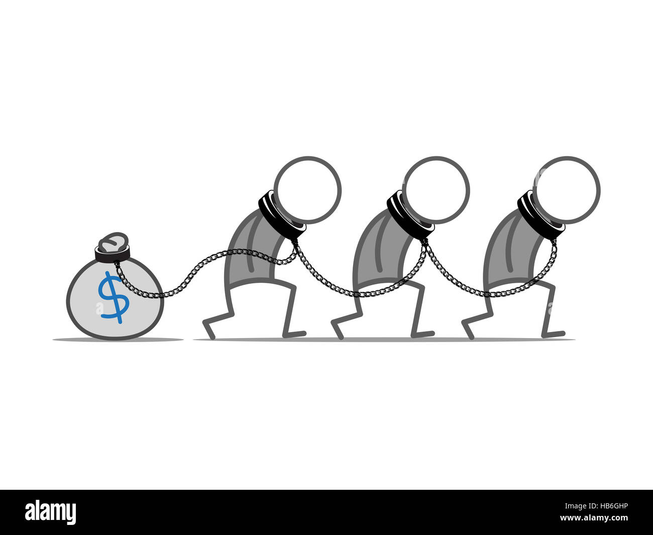 Slave Cut Out Stock Images & Pictures - Alamy