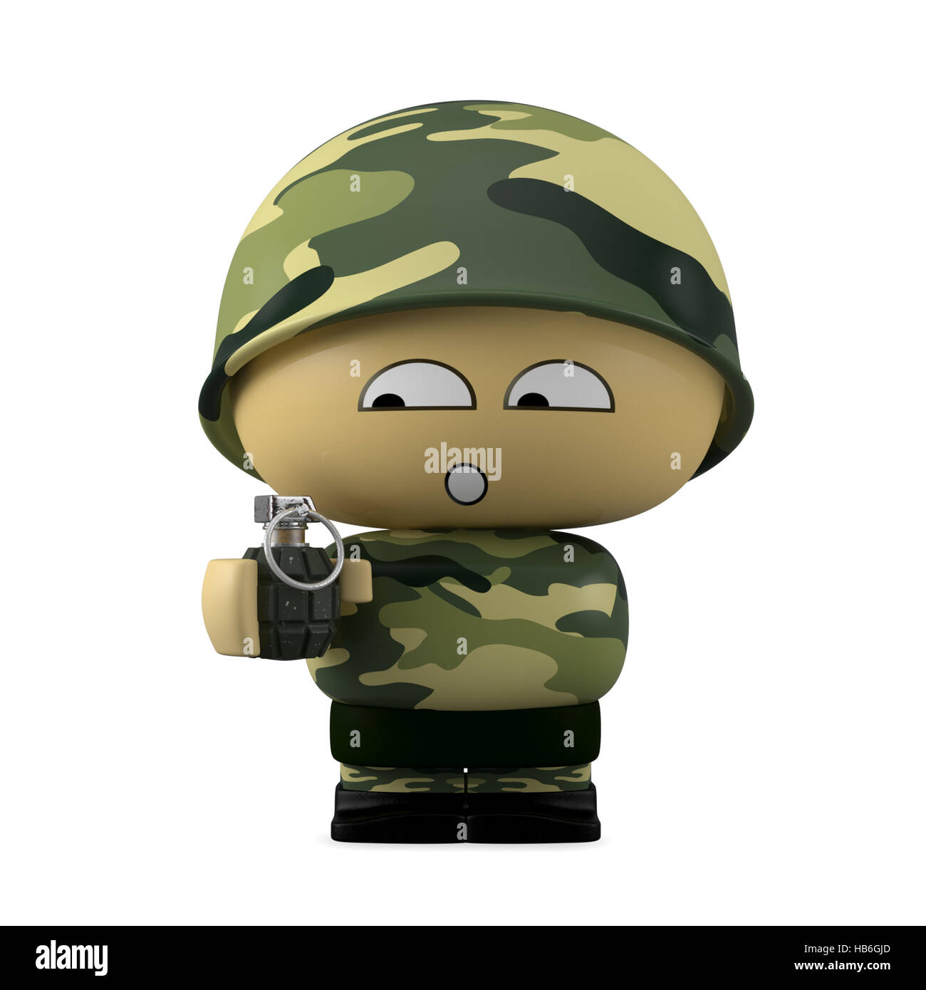 Scary soldier Cut Out Stock Images & Pictures - Alamy