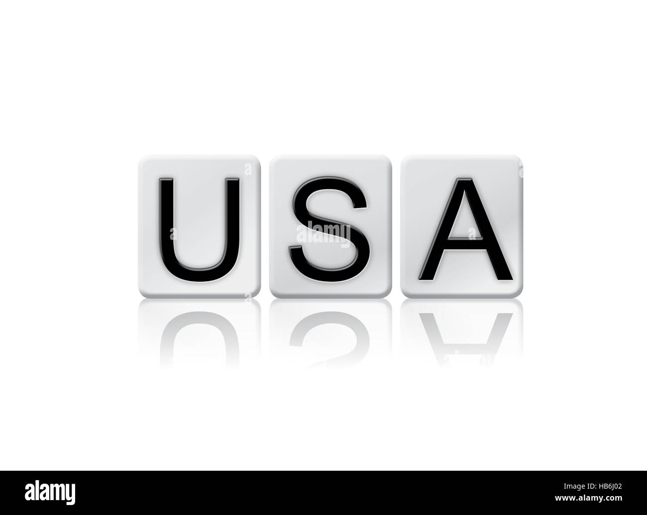 Flag in letters usa Cut Out Stock Images & Pictures - Alamy