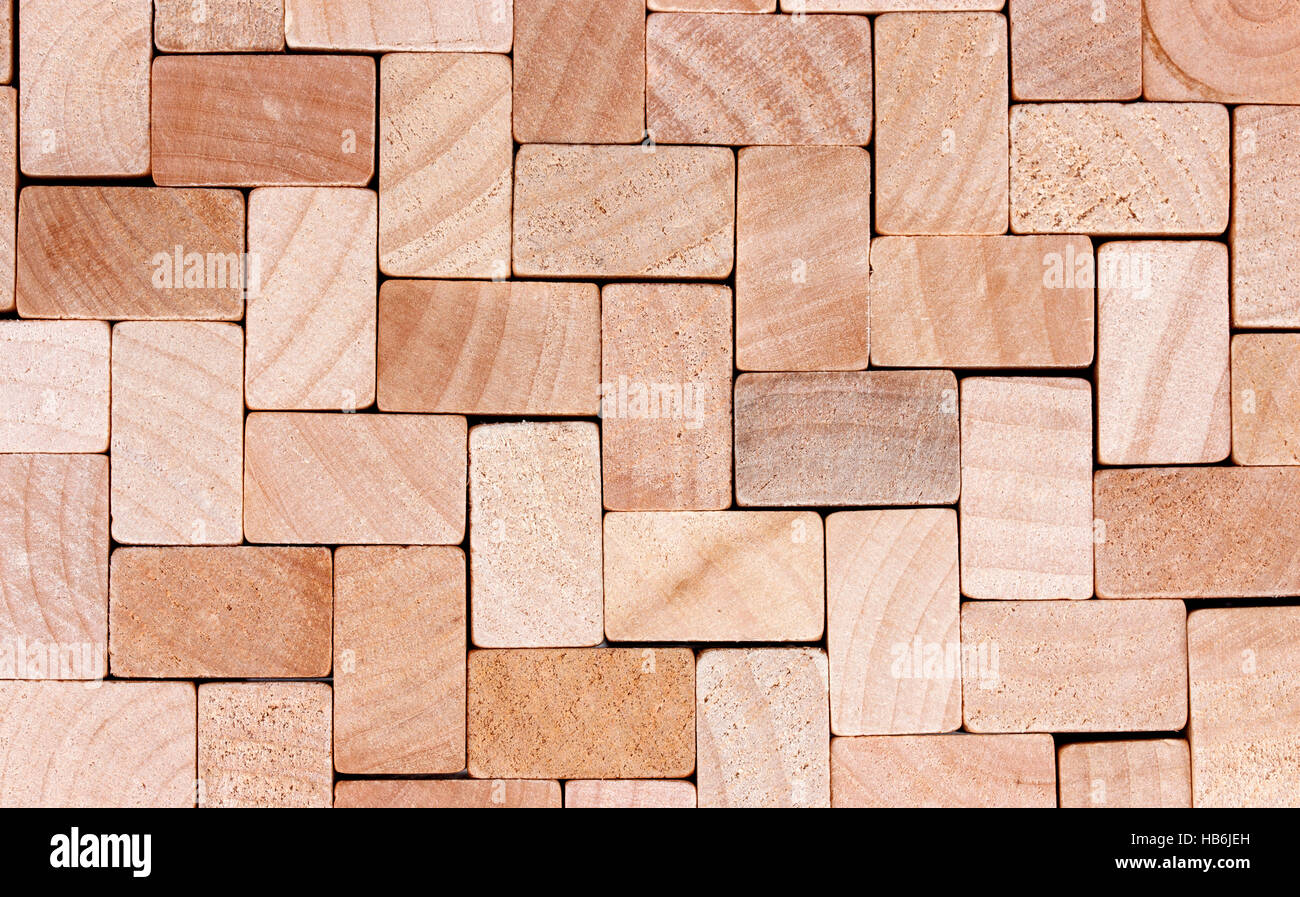 Wood cubes background Stock Photo - Alamy