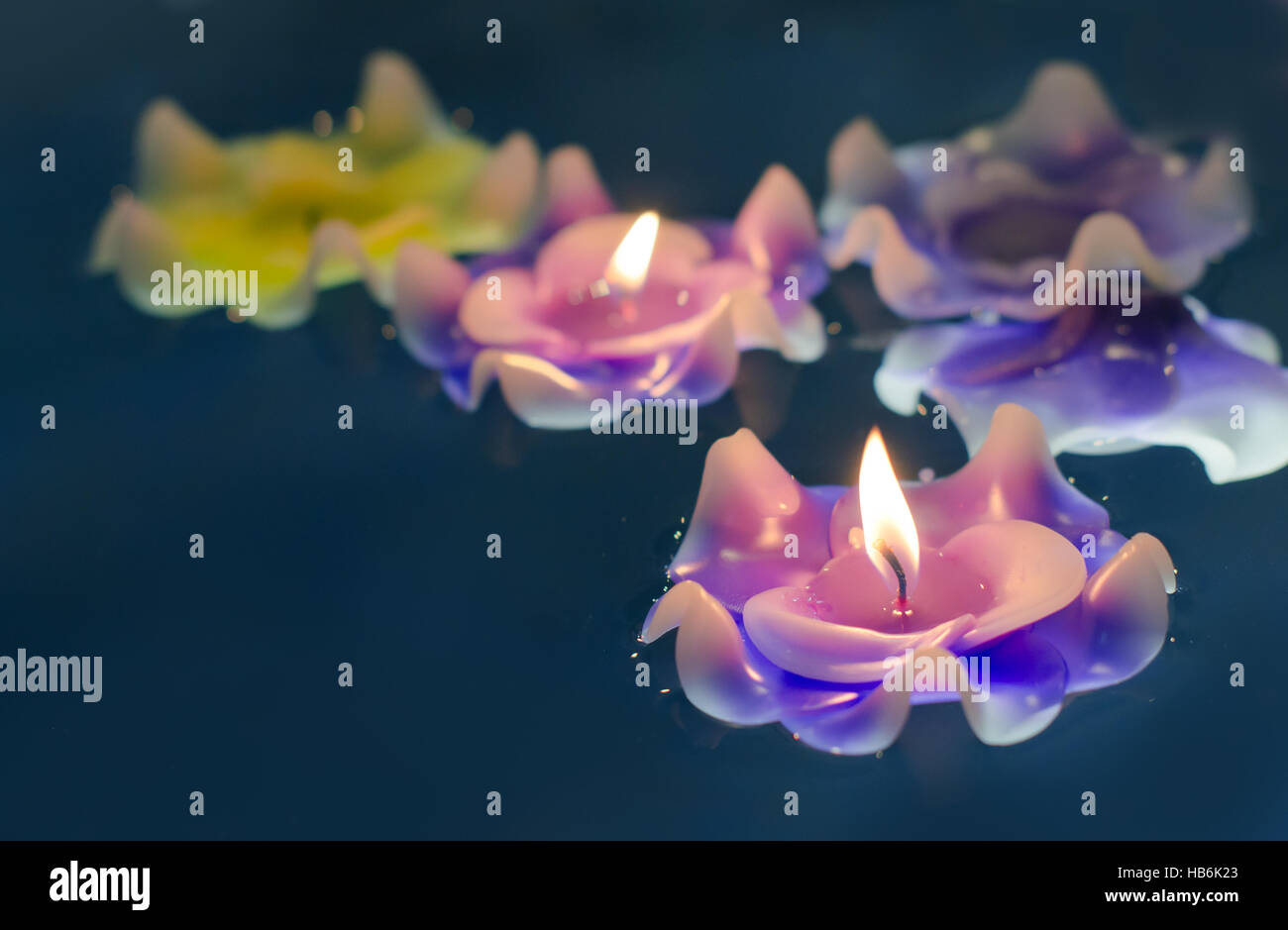 Candle flower burning hi-res stock photography and images - Alamy