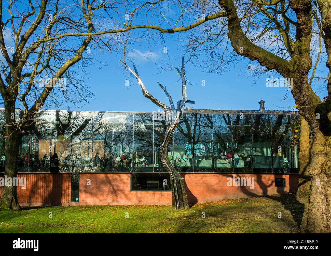 Metal tree sculpture (untitled) by Anya Gallaccio, 2016. Whitworth Art ...