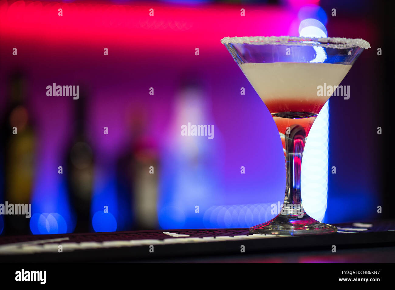 cocktail in the bar Stock Photo - Alamy