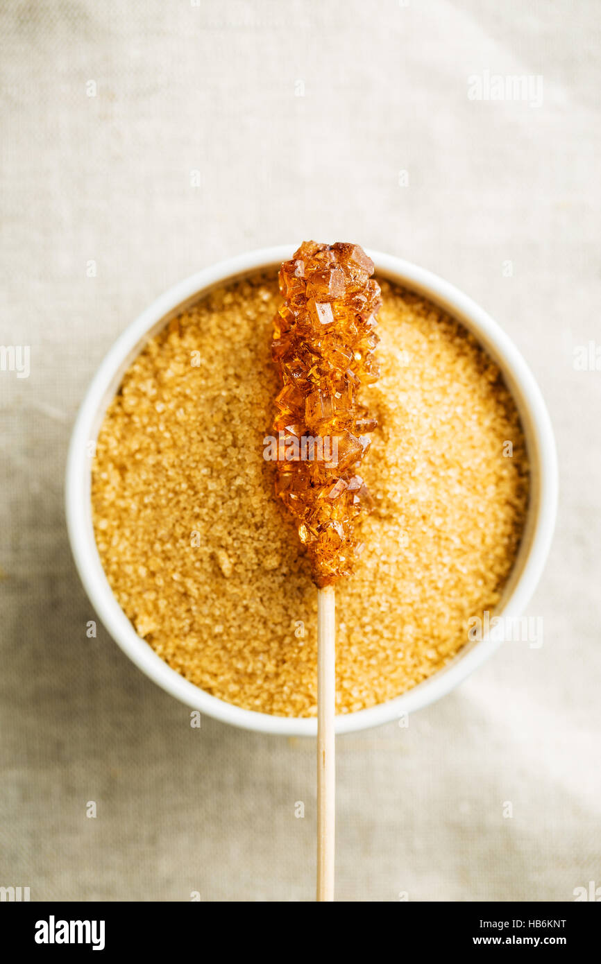 Amber sugar crystals hi-res stock photography and images - Alamy