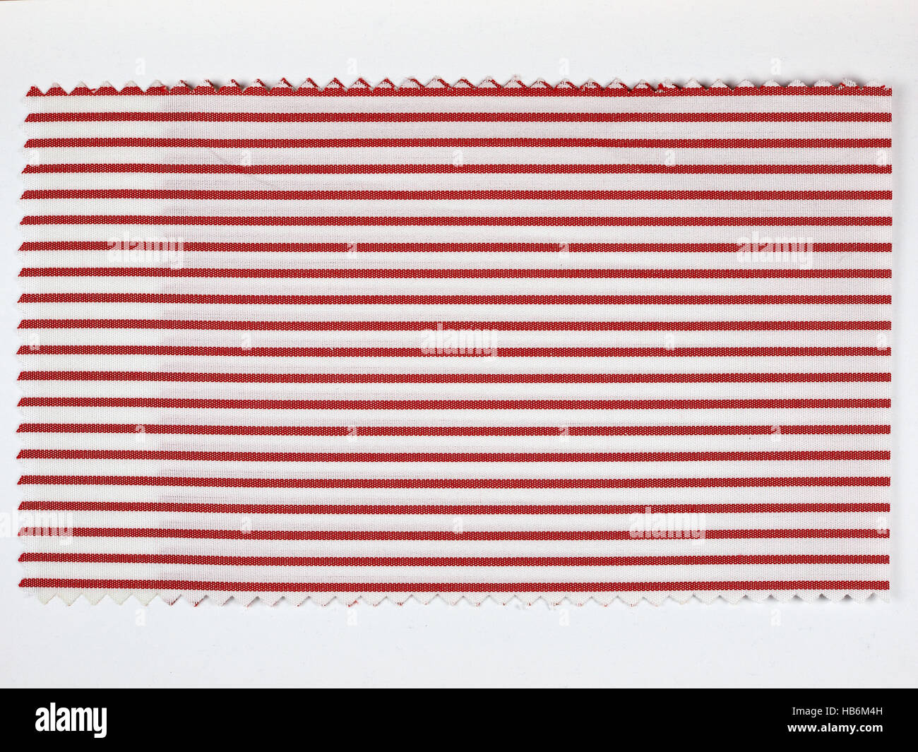 Red Striped fabric sample Stock Photo - Alamy