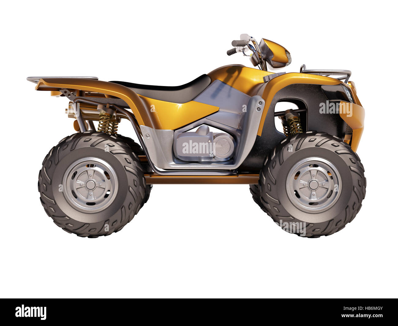 ATV Quad Bike Stock Photo - Alamy