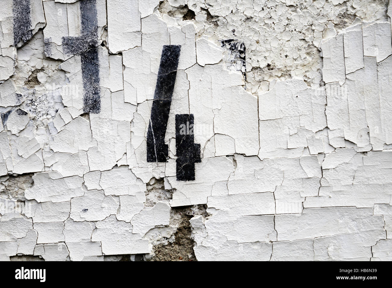 wall with number Stock Photo - Alamy