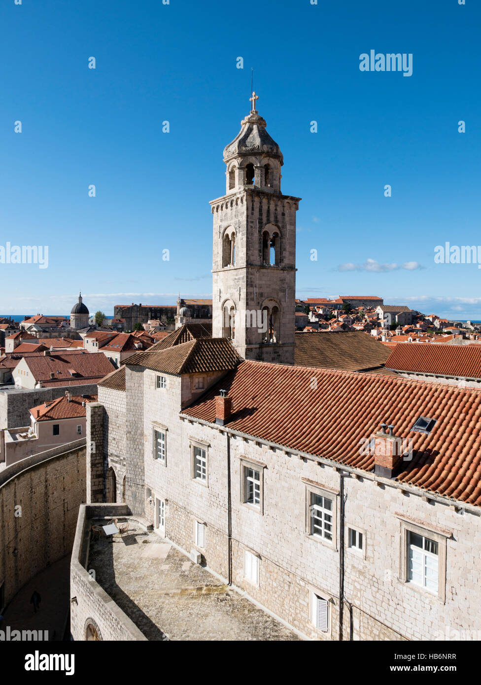The Dominican monastery, Dubrovnik, Dalmatian Coast, Republic of ...