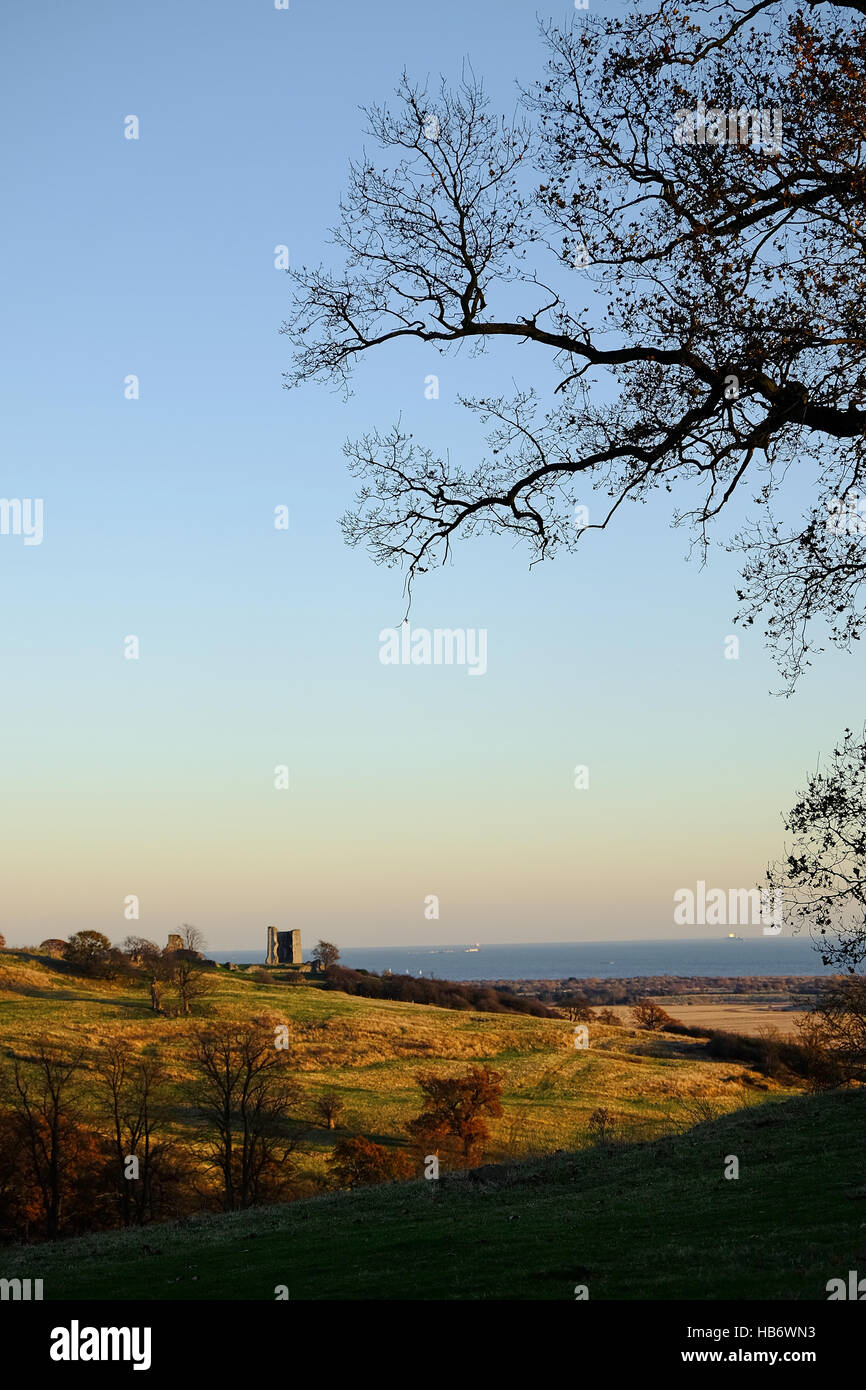 Hadleigh castle winter hi-res stock photography and images - Alamy