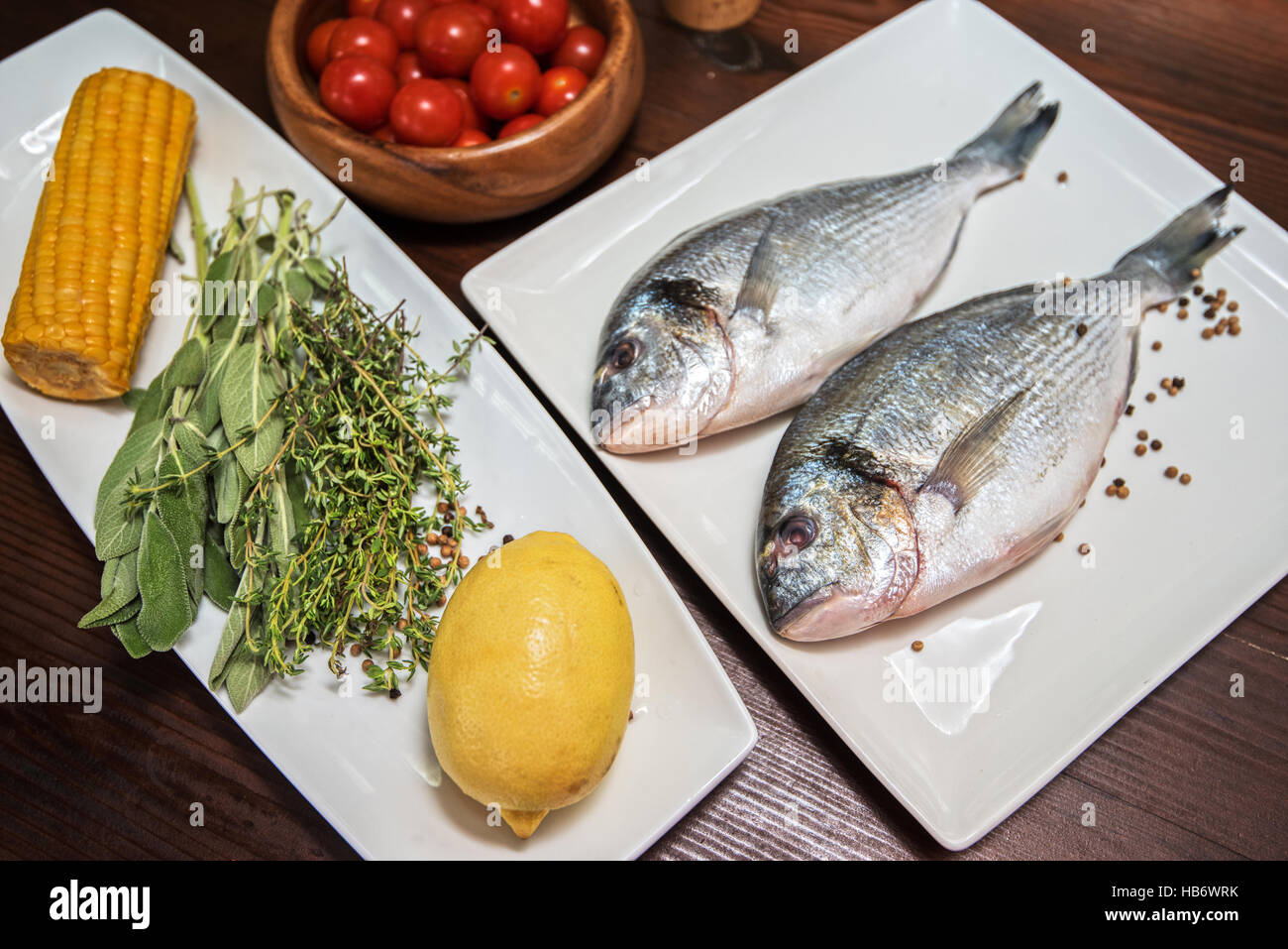 Gourmet dorado hi-res stock photography and images - Alamy