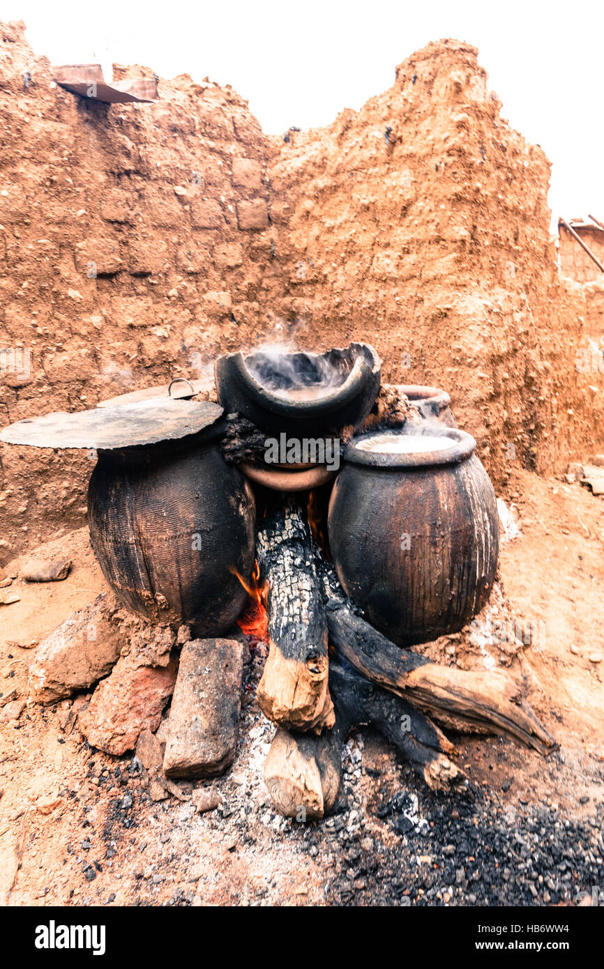 millet beer tanks Stock Photo - Alamy