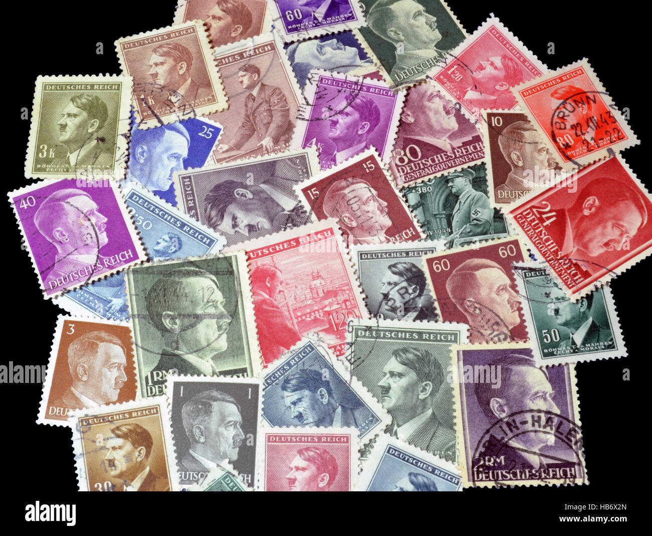 Hitler Stamps High Resolution Stock Photography and Images - Alamy