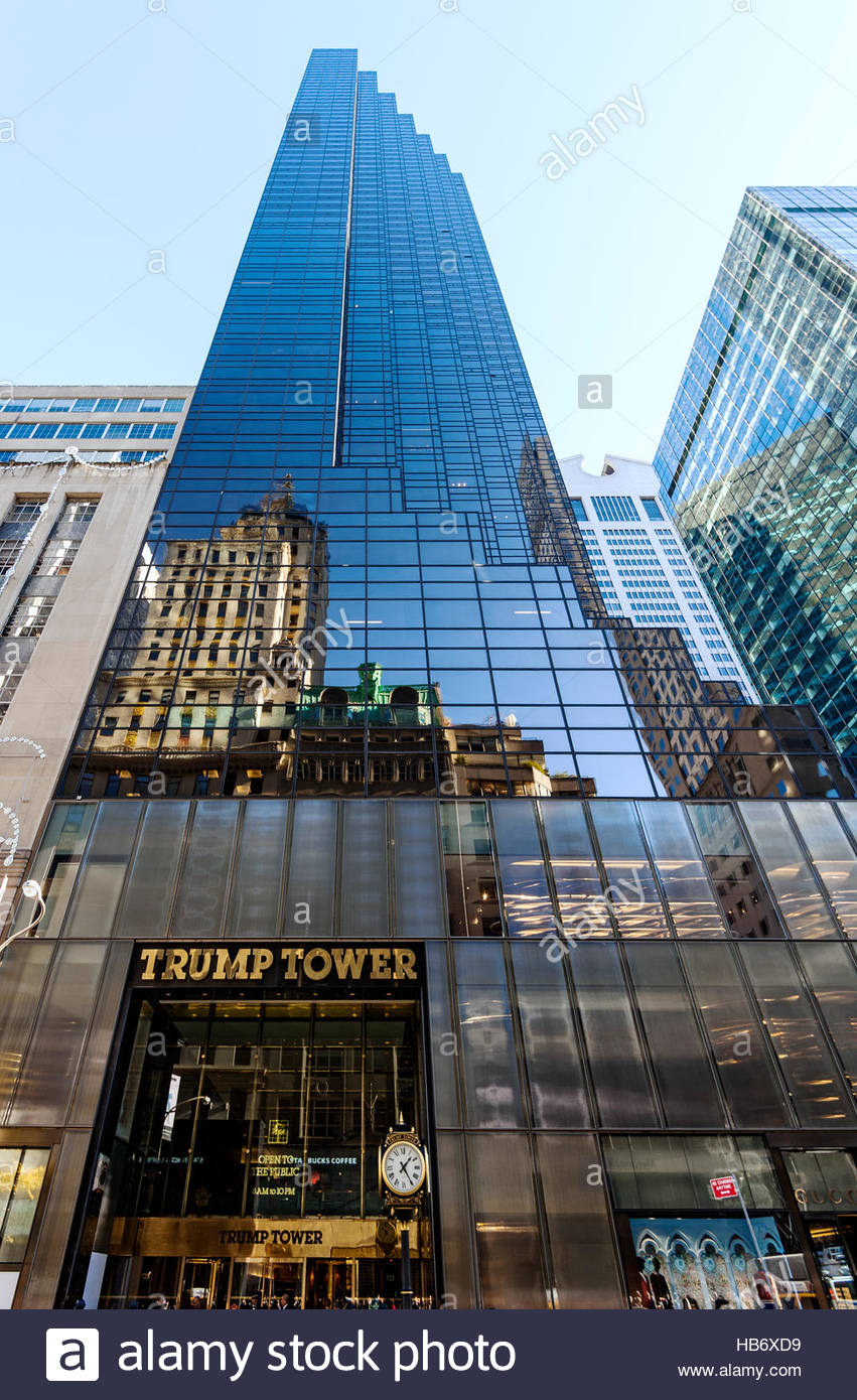 Trump Tower Stock Photo, Royalty Free Image: 127386261 - Alamy