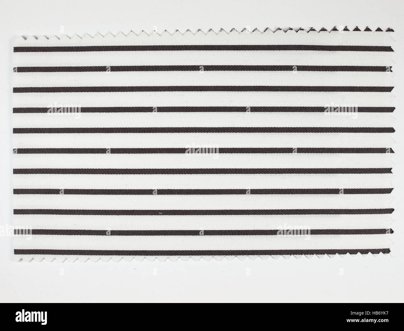 Black Striped fabric sample Stock Photo - Alamy