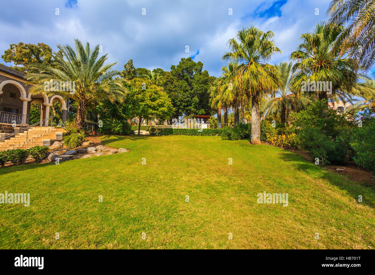 Large grassy lawn Stock Photo - Alamy
