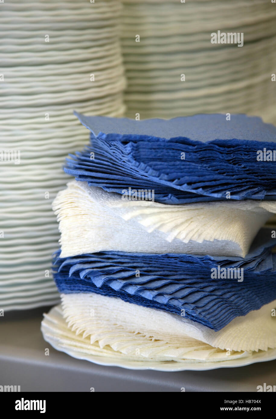 Lunch napkins hi-res stock photography and images - Alamy