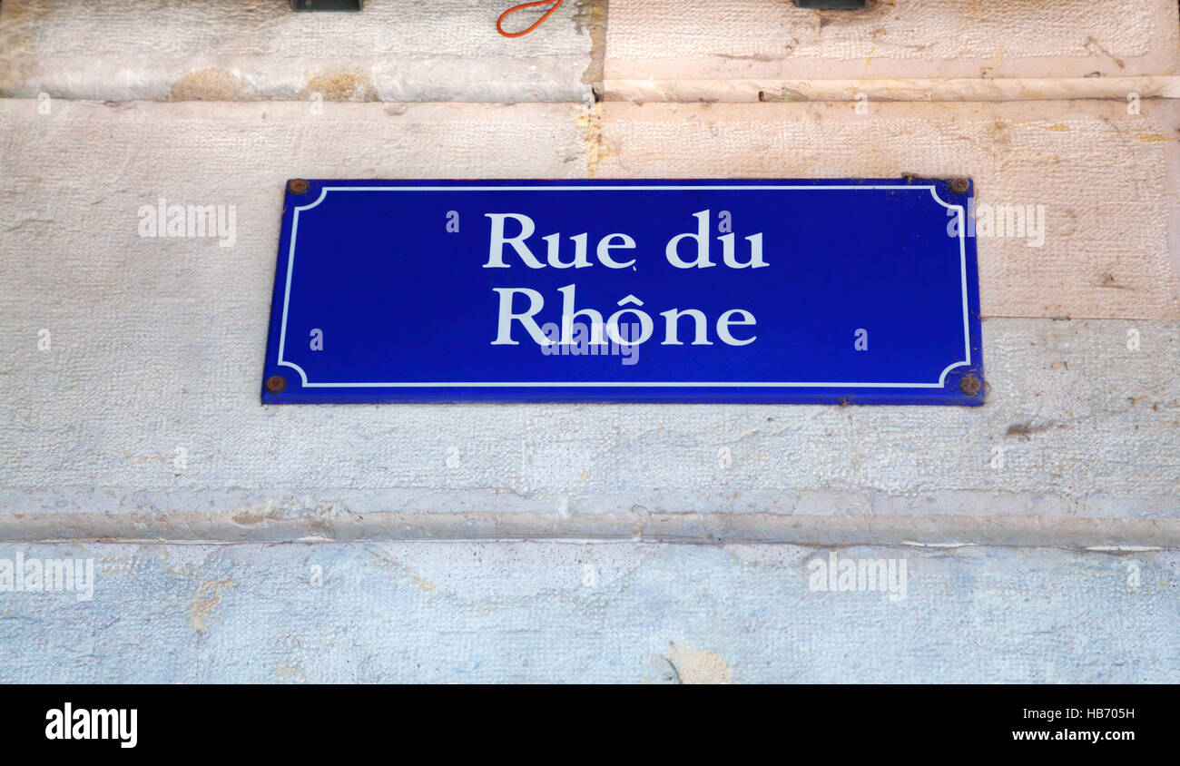Rue du rhône geneva switzerland hi-res stock photography and images - Alamy