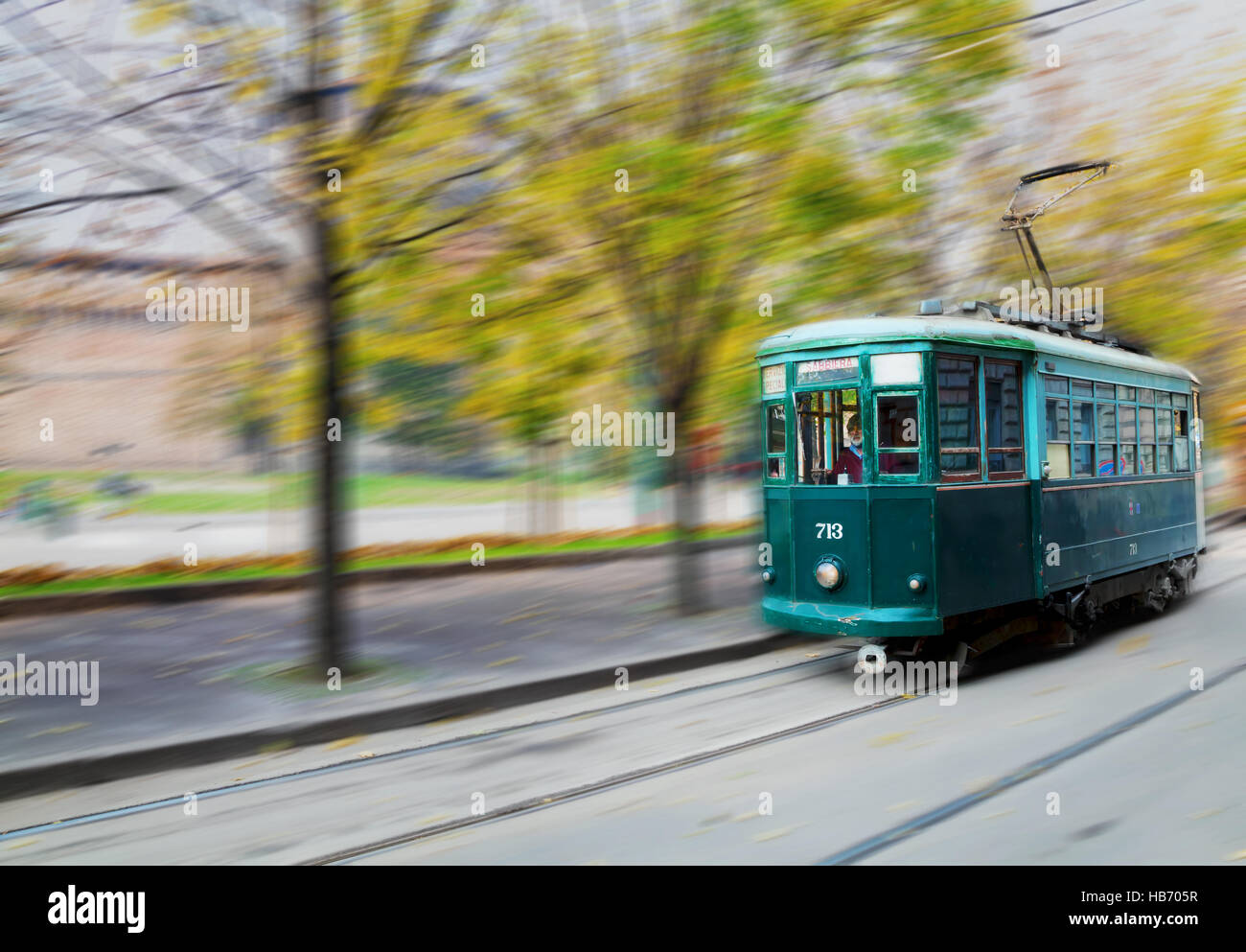 Old tram road hi-res stock photography and images - Alamy