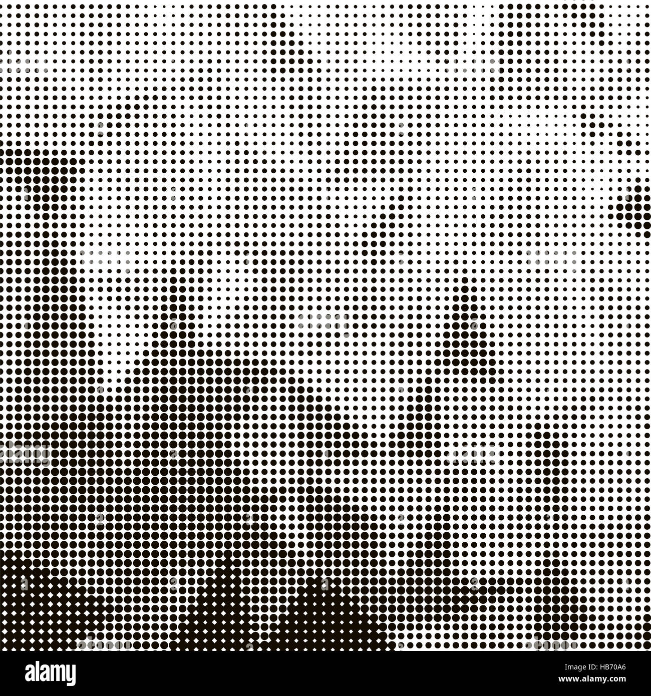 Halftone Pattern. Dots on White Background Stock Photo - Alamy